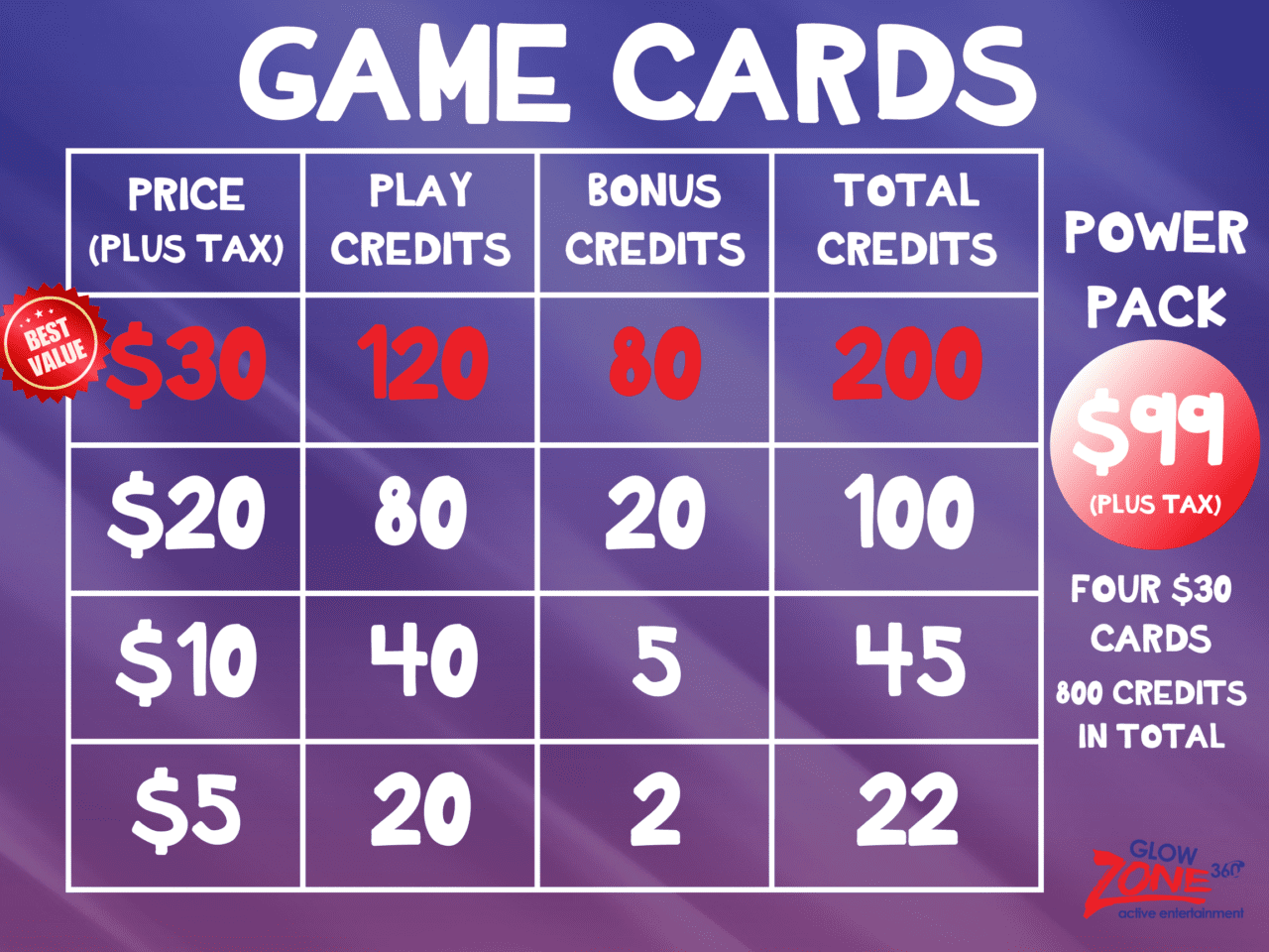 Arcades | GlowZone 360